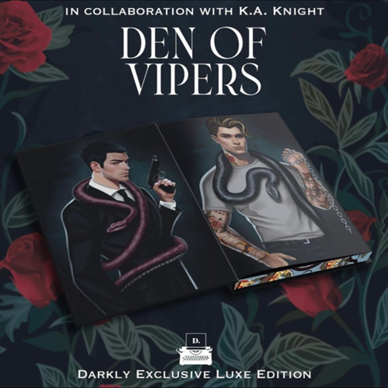 Den of Vipers Bookish box exclusive by K A Knight , Hardcover | Pangobooks