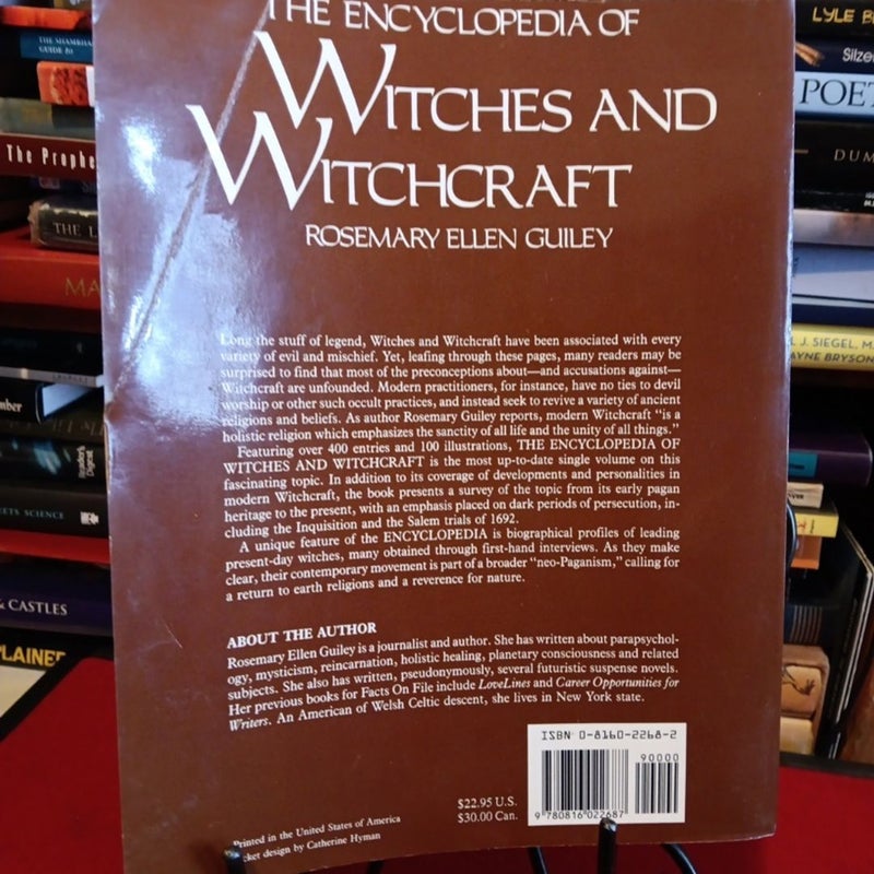 The Encyclopedia of Witches and Witchcraft by Rosemary ellen Guiley