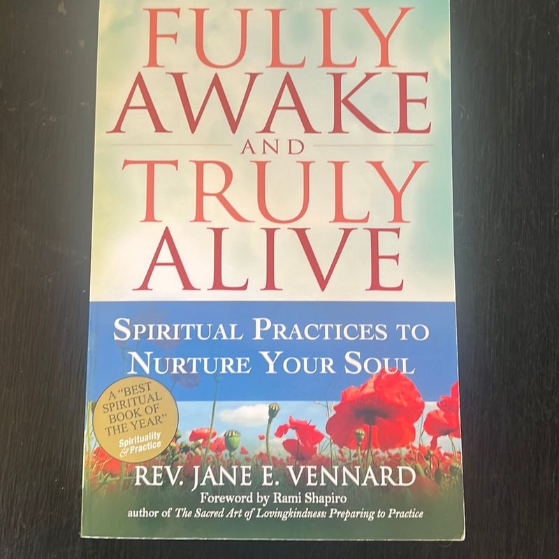 Fully Awake and Truly Alive by Jane E. Vennard, Rami Shapiro