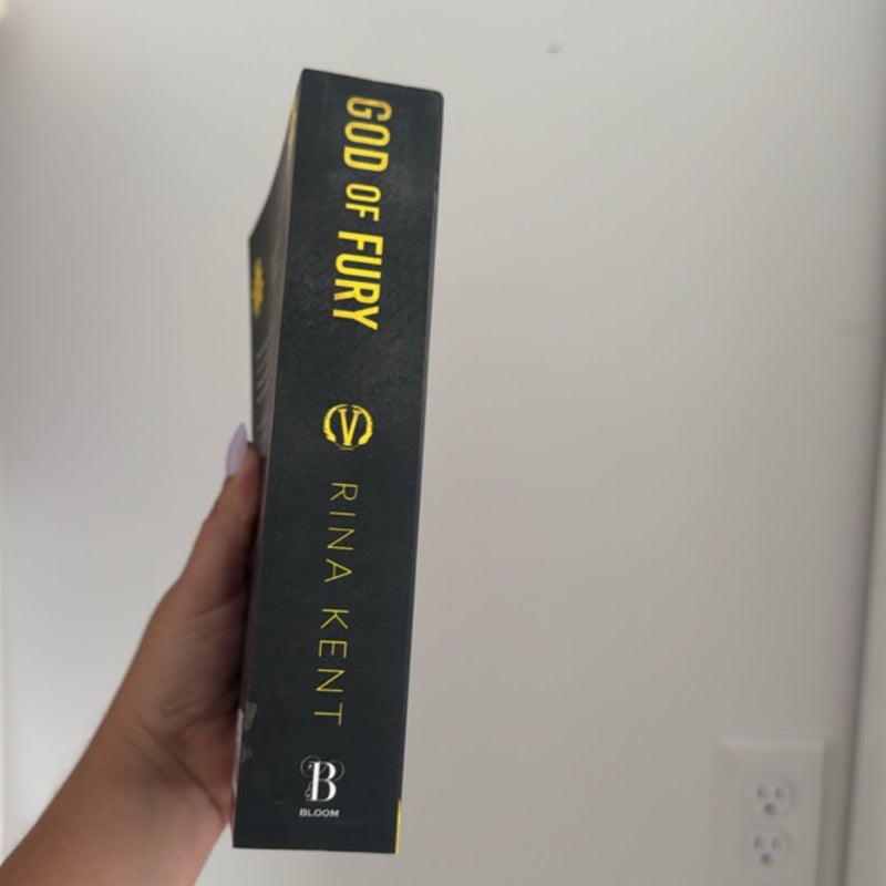 God of Fury (Deluxe Edition) by Rina Kent, Paperback | Pangobooks