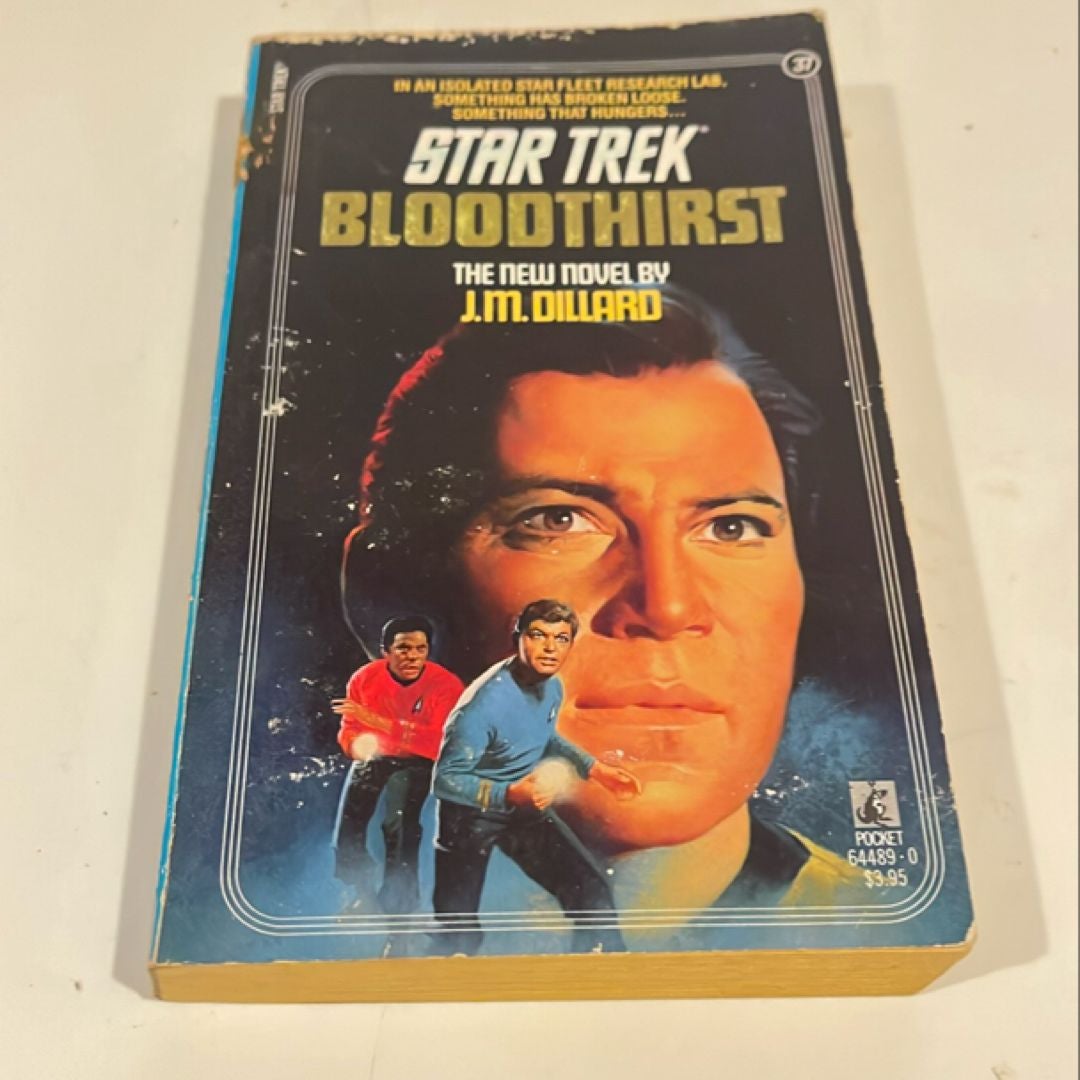 Star Trek Bloodthirst by J.M. Dillard, Paperback | Pangobooks