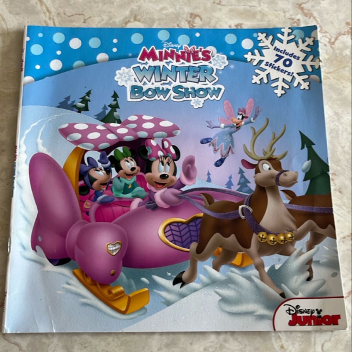 Minnie Minnie's Winter Bow Show by Disney Books, Bill Scollon