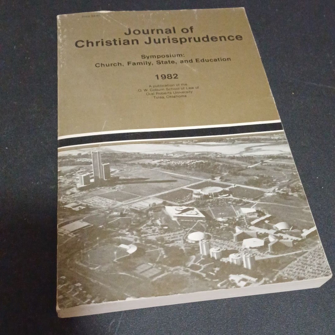 Journal of Christian Jurisprudence