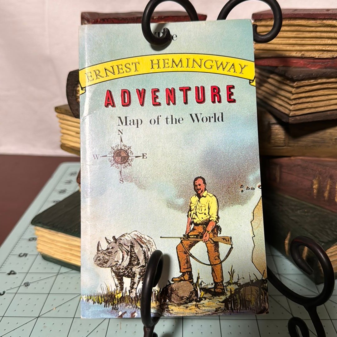 The Ernest Hemingway Adventure Map of the World by Aaron Silverman ...