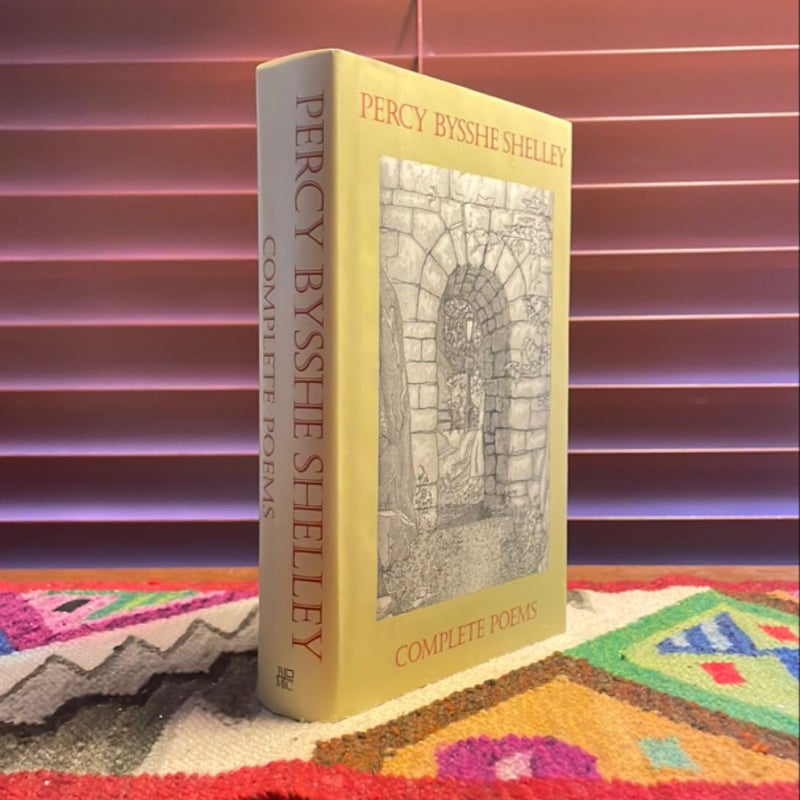 Percy Bysshe Shelley: Complete Poems by Percy Bysshe Shelley, Hardcover ...