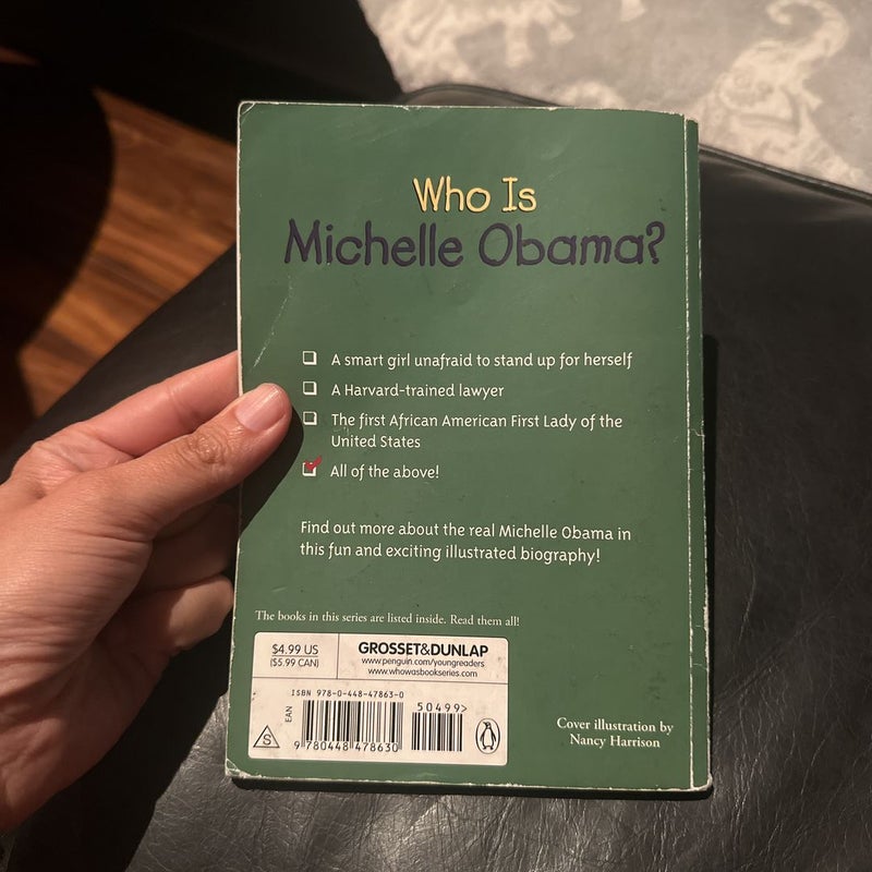 Who Is Michelle Obama? by Megan Stine, Hardcover | Pangobooks