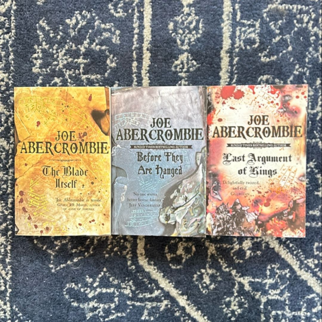 Signed Bookplate - The First Law Trilogy - UK Paperback by Joe ...