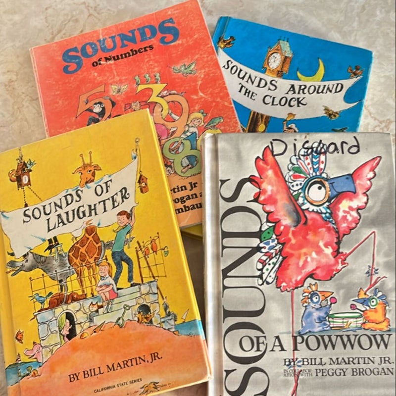 Sounds of Language series set of 4 books by Bill Martin, Jr ...