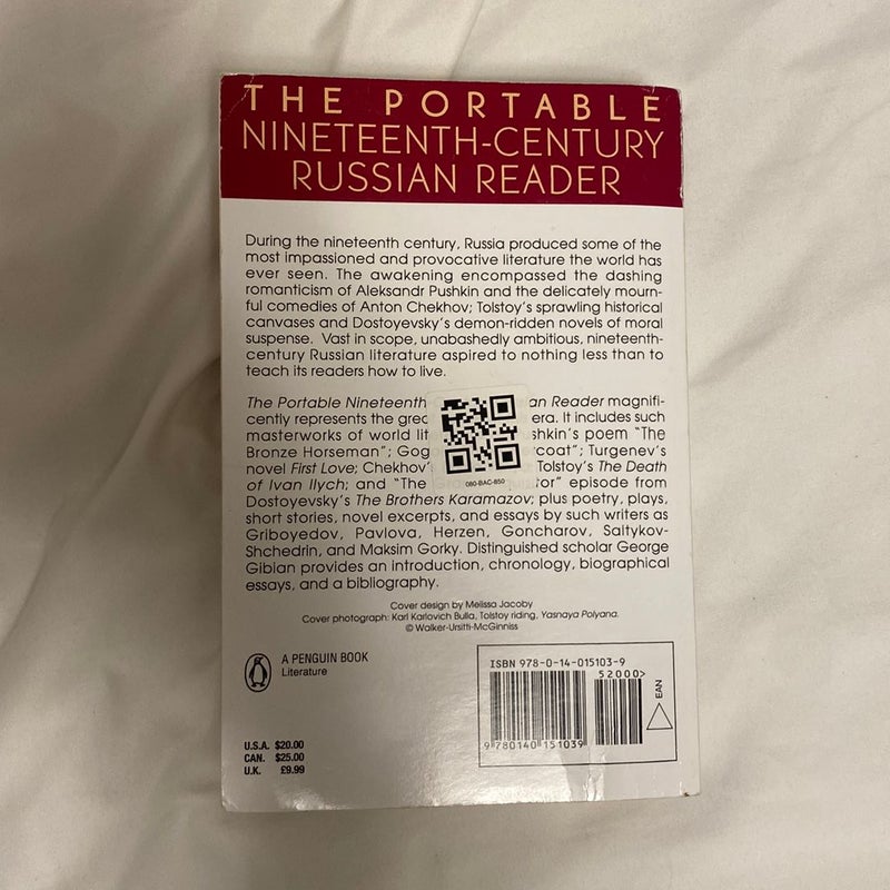 The Portable Nineteenth-Century Russian Reader by George Gibian
