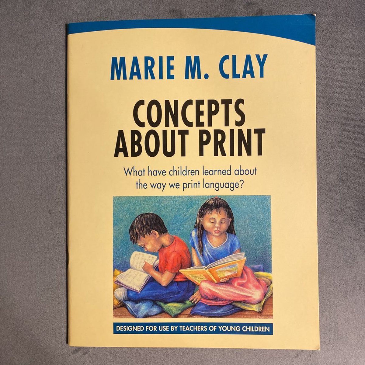 Concepts about Print by Marie Clay