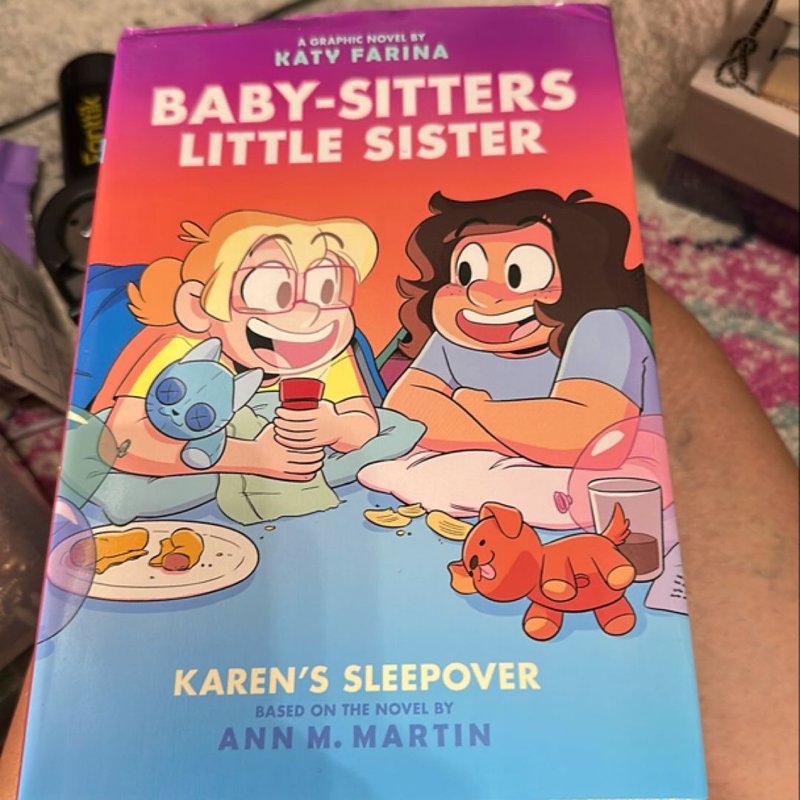 Karen's Sleepover: a Graphic Novel (Baby-Sitters Little Sister #8) by ...