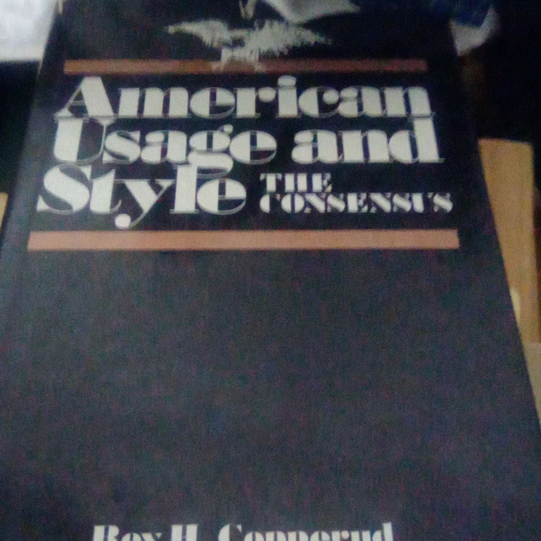 American Usage and Style by Roy Herman Copperud