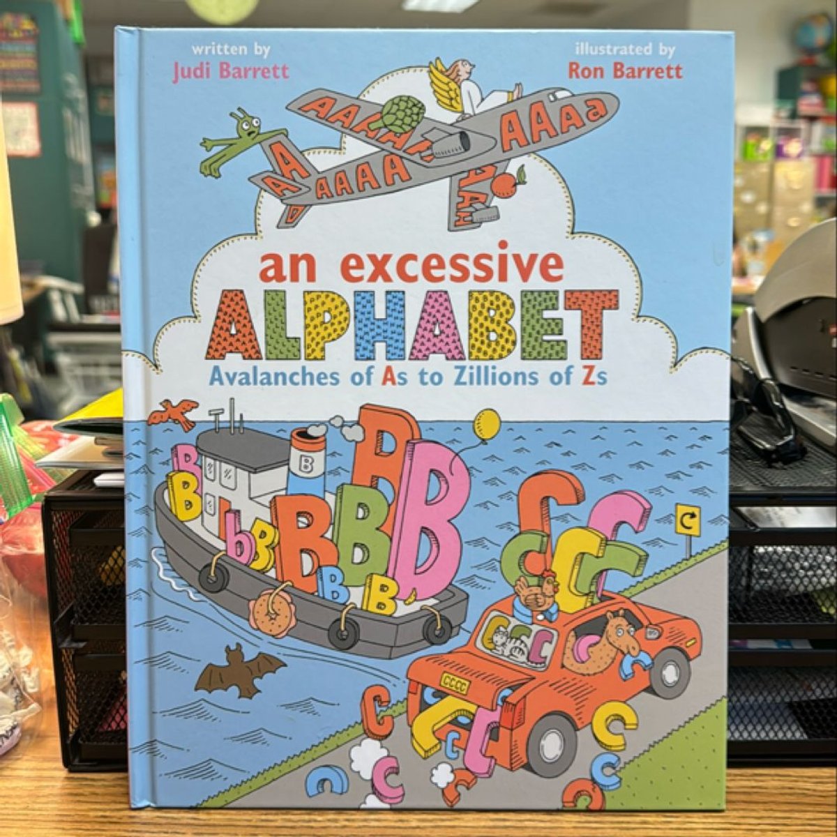 An Excessive Alphabet by Judi Barrett