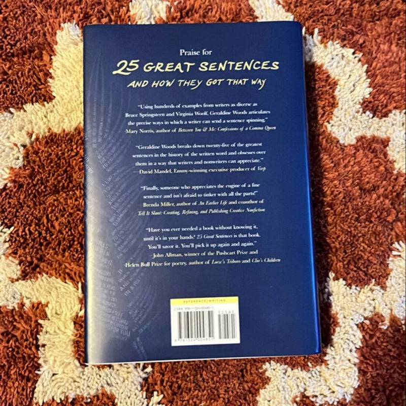 25 Great Sentences and How They Got That Way by Geraldine Woods