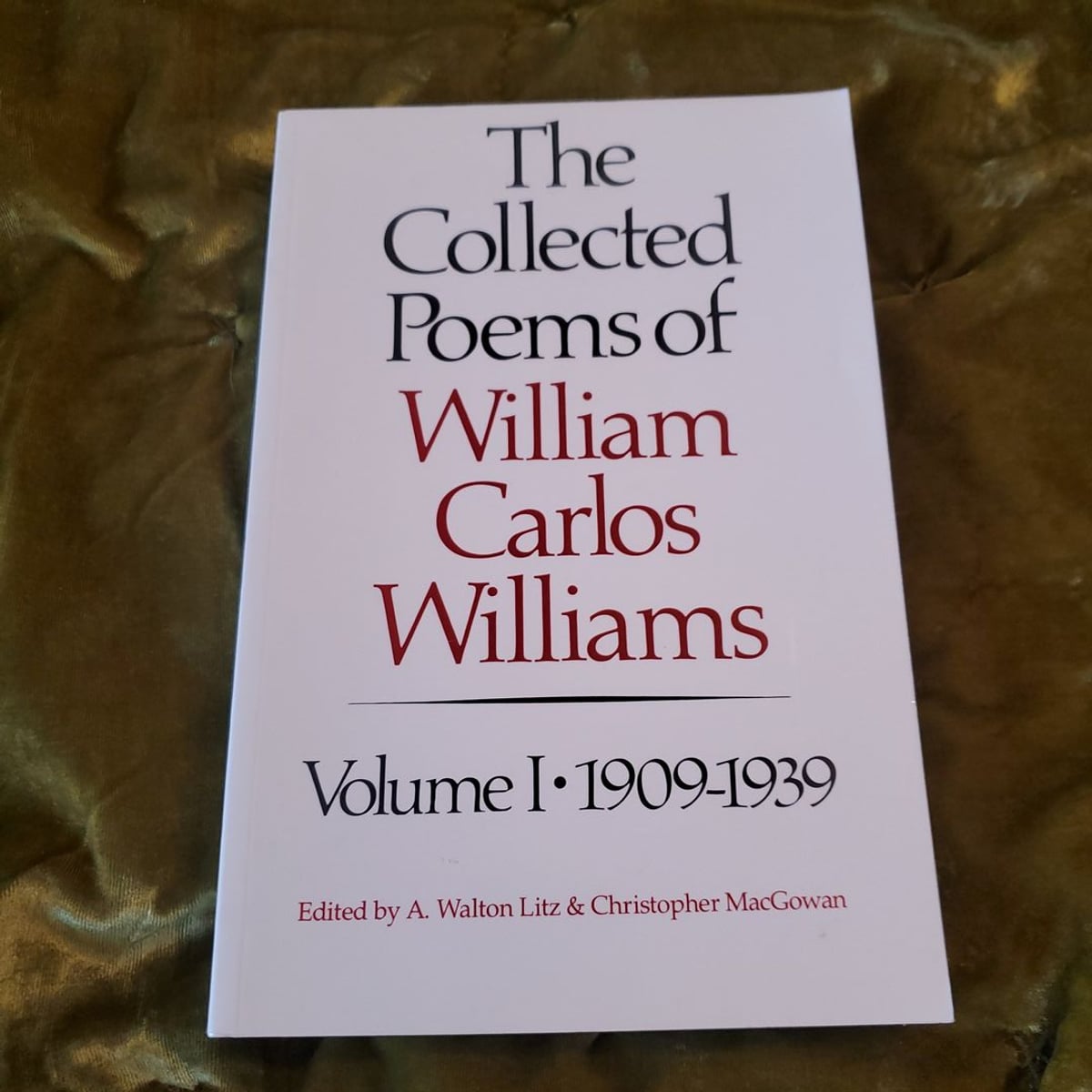The Collected Poems of William Carlos Williams by William Carlos ...