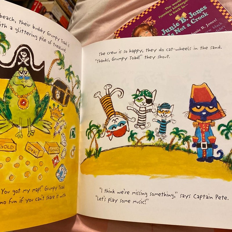 Pete the Cat and the Treasure Map by Kimberly Dean