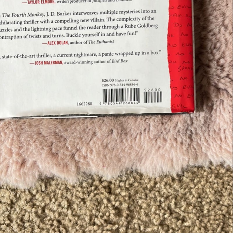 The Fourth Monkey by J. D. Barker, Hardcover | Pangobooks