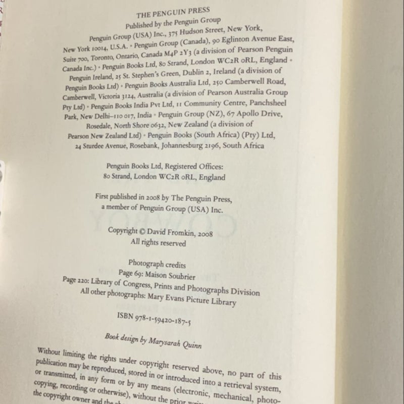 The King and the Cowboy by David Fromkin