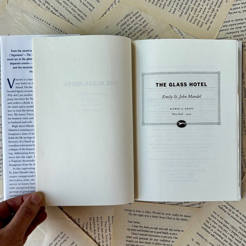 The Glass Hotel by Emily St. John Mandel, Hardcover | Pangobooks