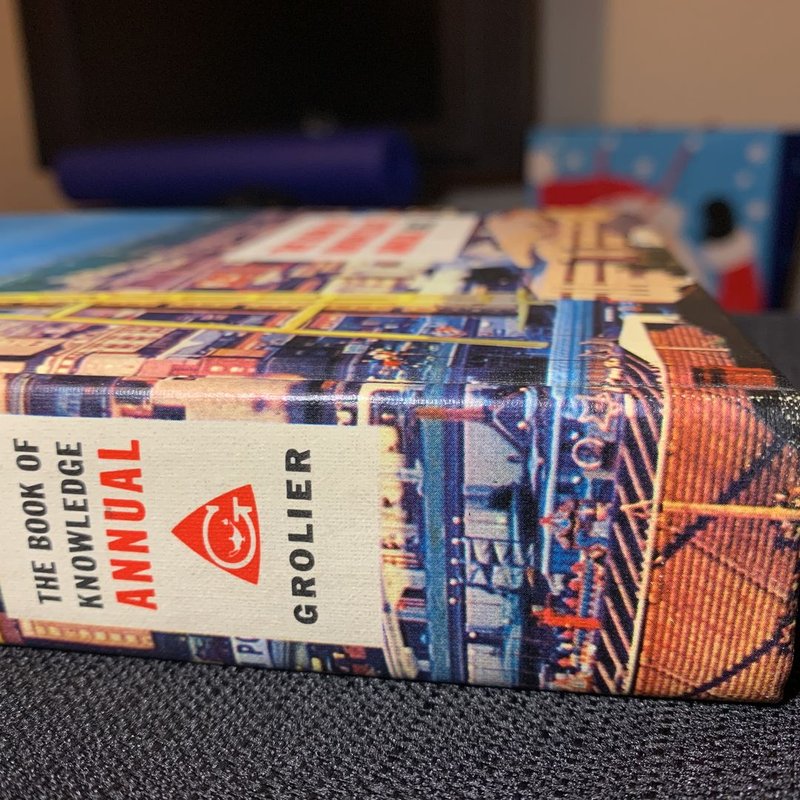 The Book Of Knowledge 1963 by Grolier Society, Hardcover | Pangobooks