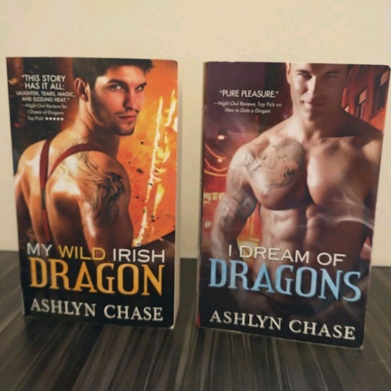 Boston Dragon series: I Dream of Dragons & My Wild Irish Dragon by ...