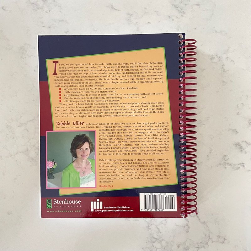 Math Work Stations by Debbie Diller, Paperback | Pangobooks