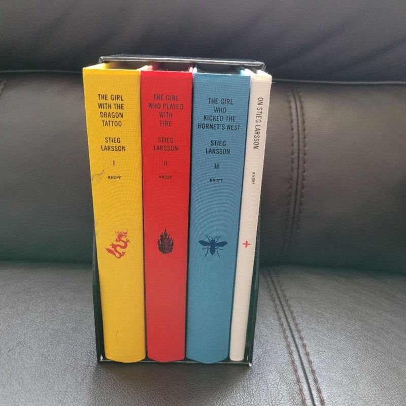 The Millenium Trilogy by Stieg Larsson , Hardcover | Pangobooks