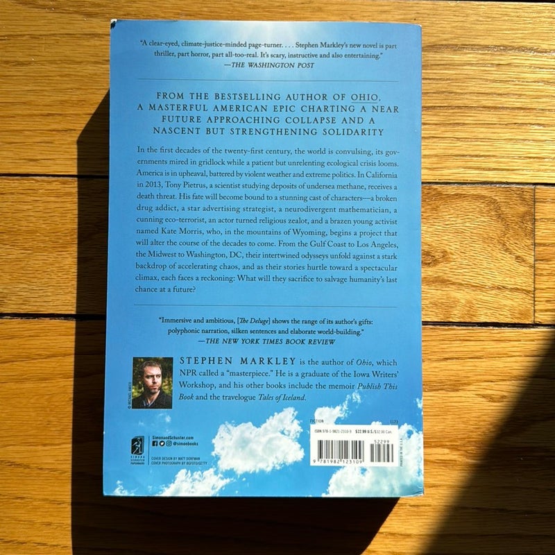 The Deluge by Stephen Markley, Paperback | Pangobooks