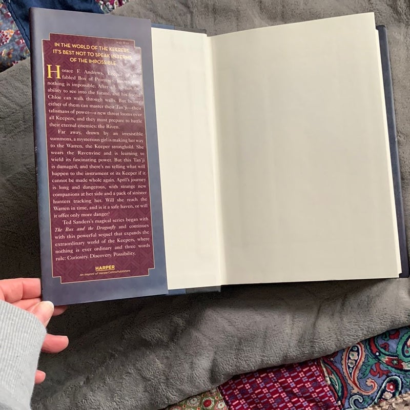 The Keepers #2: the Harp and the Ravenvine by Ted Sanders