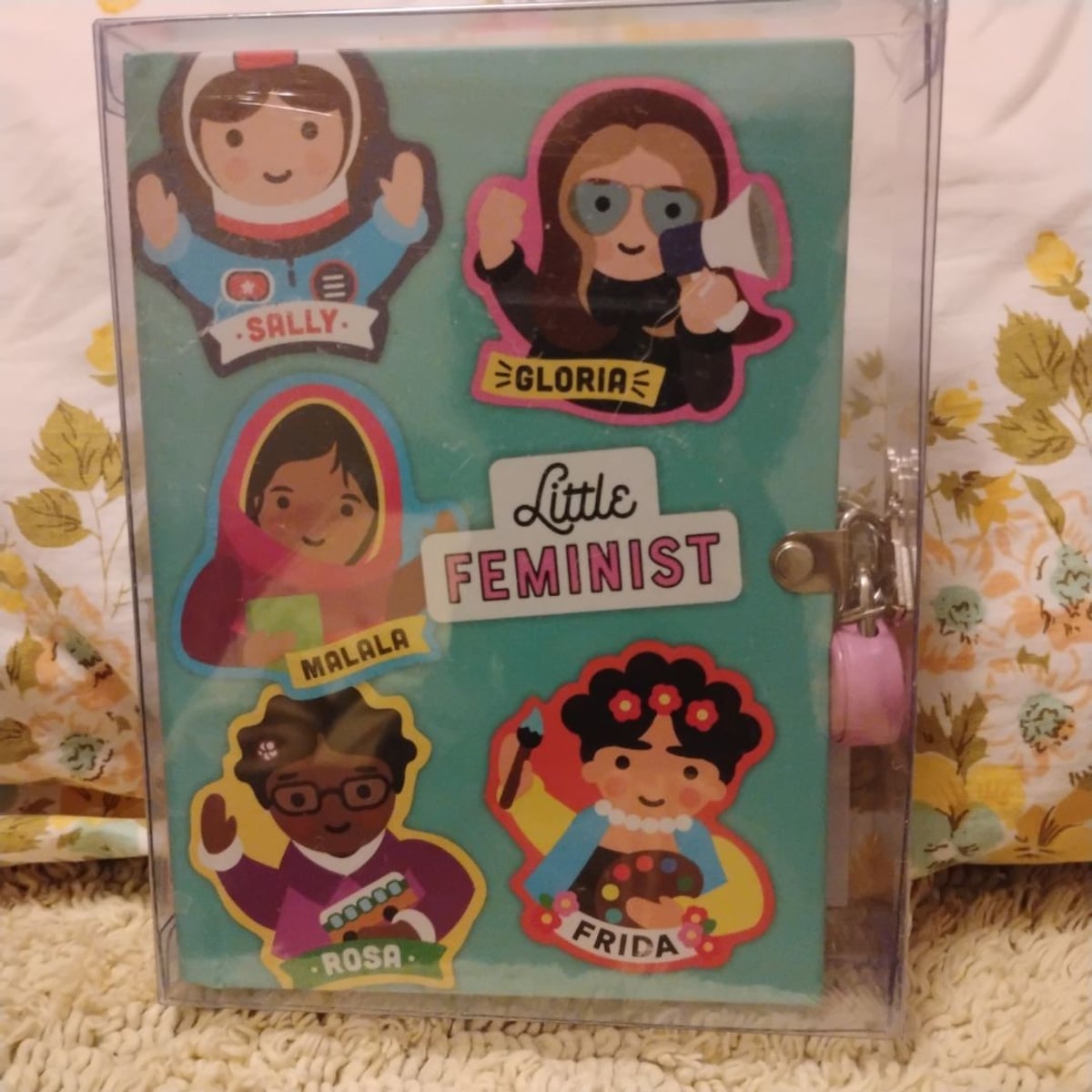 Little Feminist Locked Diary by Mudpuppy