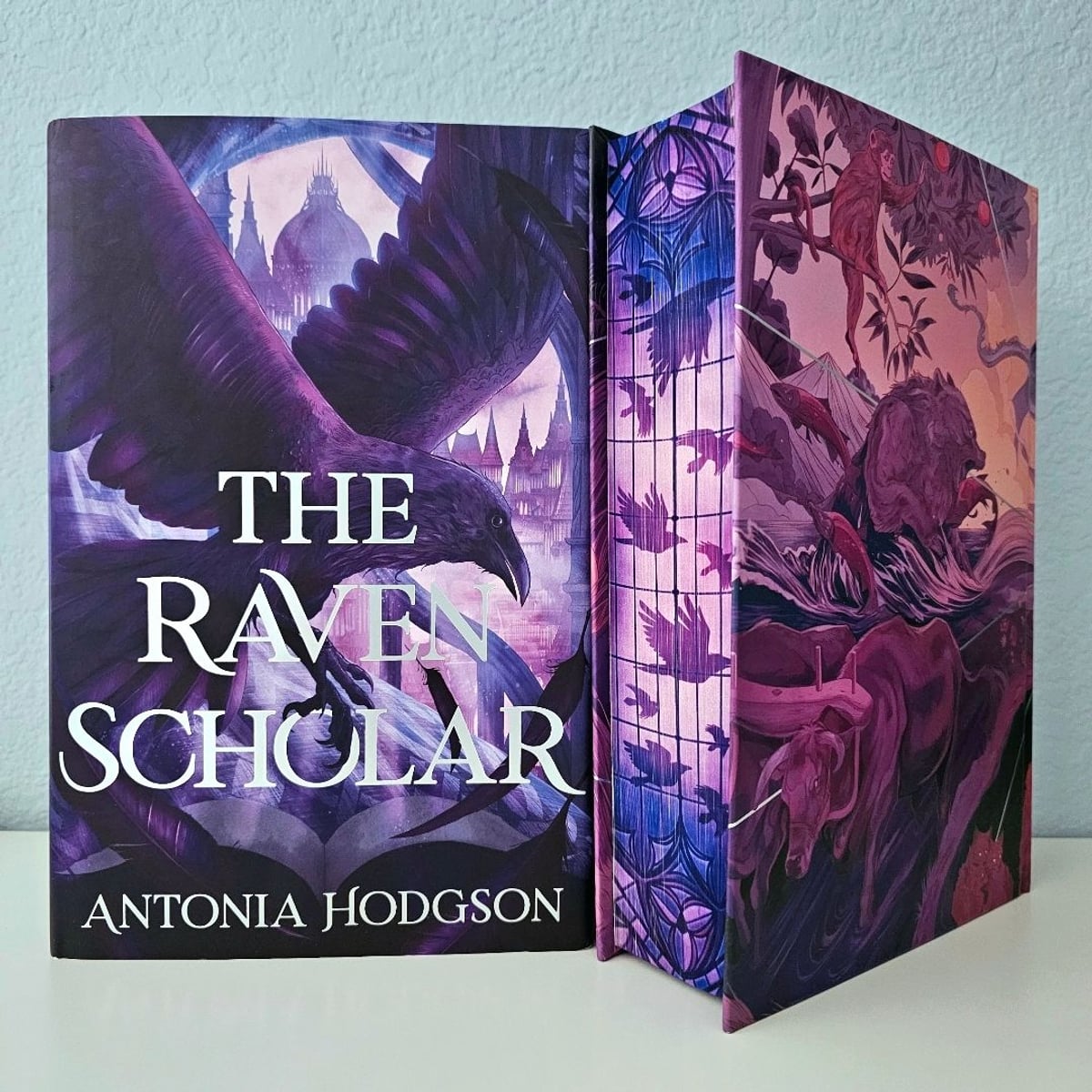 The Raven Scholar SIGNED by Antonia Hodgson Illumicrate Special Edition ...