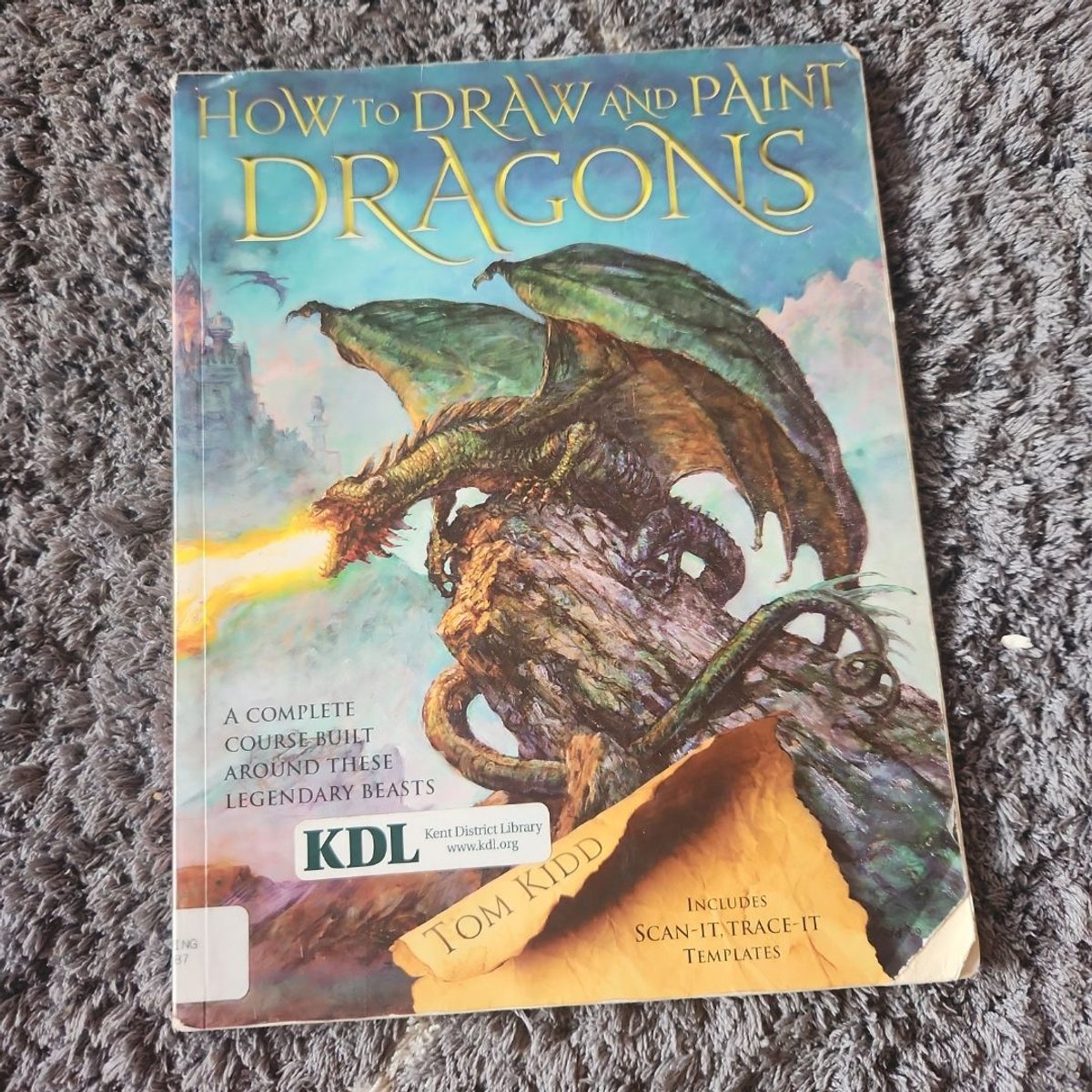How to Draw and Paint Dragons by Tom Kidd