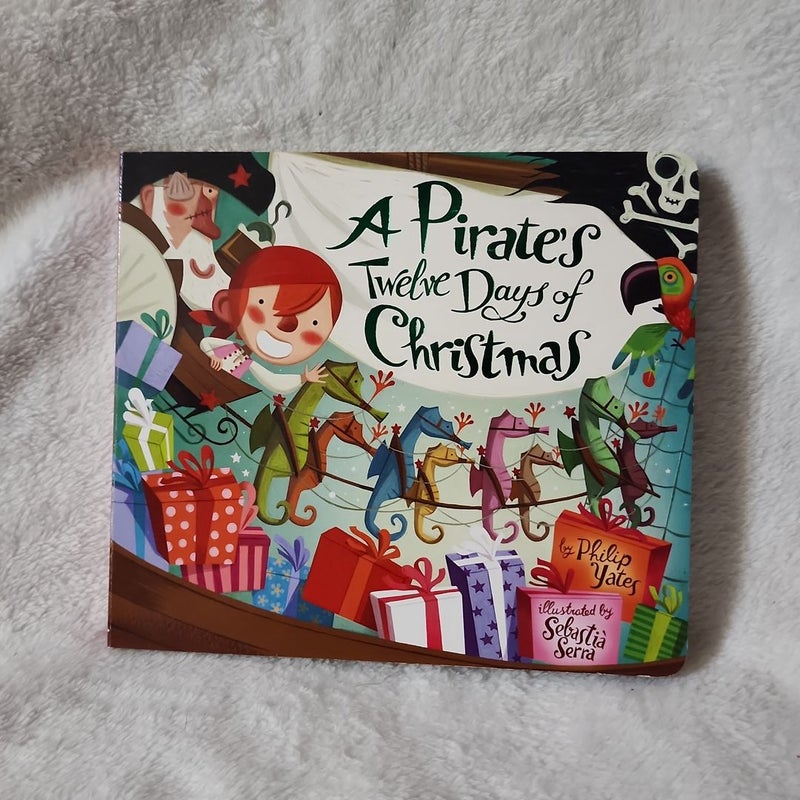 Pirates Twelve Days Christmas Board Book by P. Yates, Hardcover ...