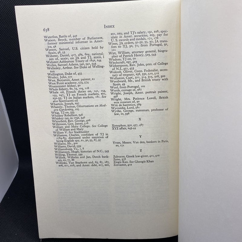 The Adams-Jefferson Letters