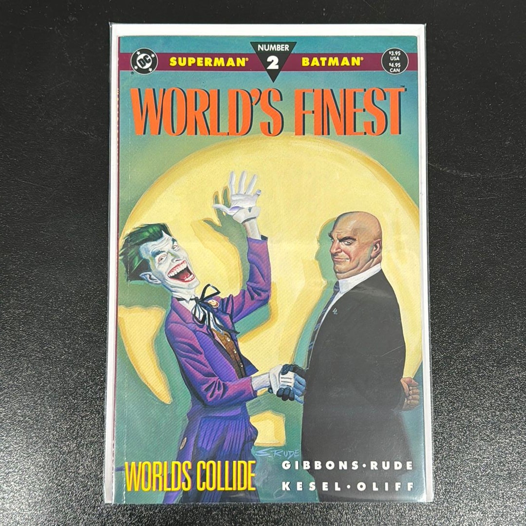 Superman and Batman Worlds Finest Number 2 Worlds Collide DC Comics The ...