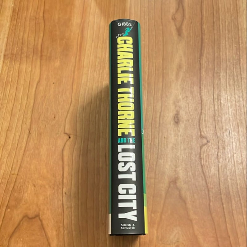 Charlie Thorne and the Lost City by Stuart Gibbs