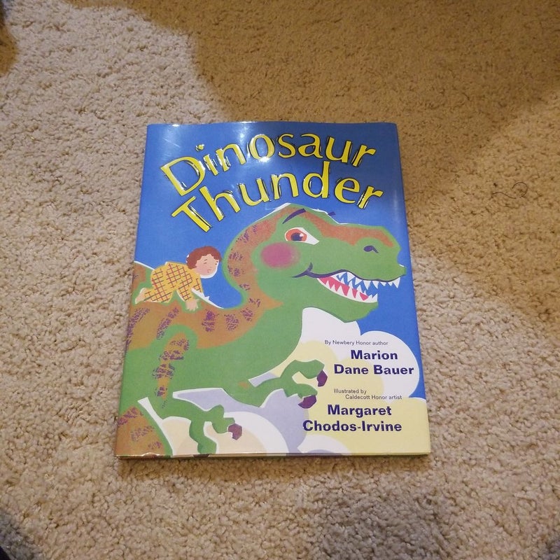 Dinosaur Thunder by Marion Dane Bauer, Hardcover | Pangobooks