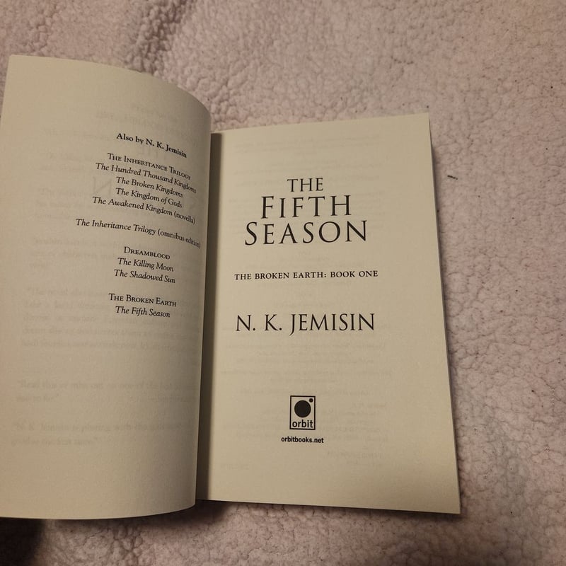 The Fifth Season by N. K. Jemisin, Paperback | Pangobooks