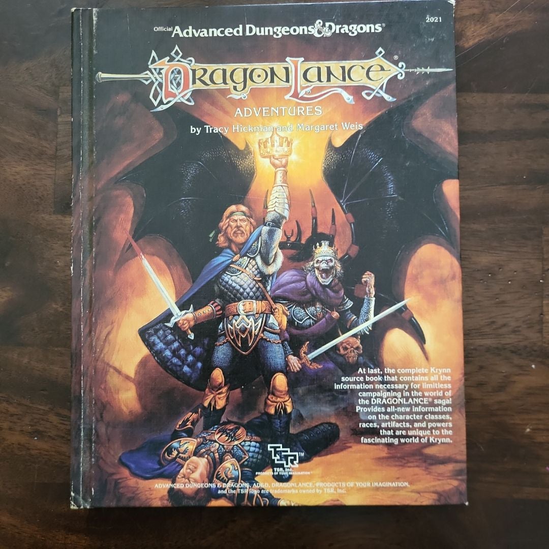 DragonLance Adventures by Tracy Hickman, Margaret Weis