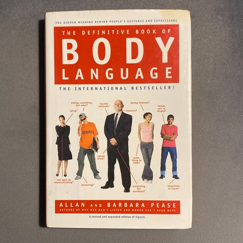 The Definitive Book of Body Language by Barbara Pease, Hardcover ... The Definitive Book of Body Language by Barbara Pease, Hardcover ...