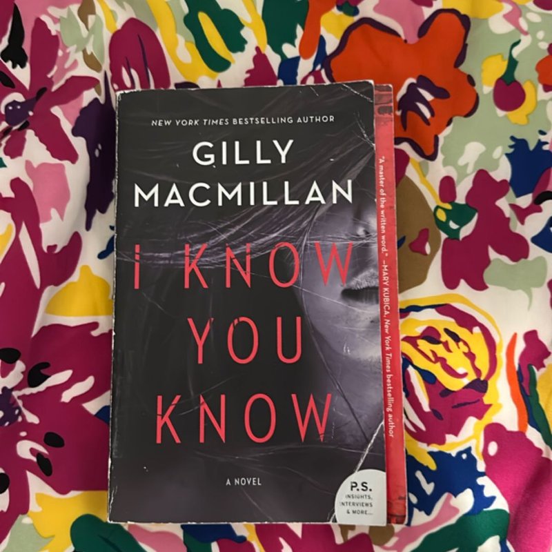 I Know You Know by Gilly Macmillan, Paperback | Pangobooks
