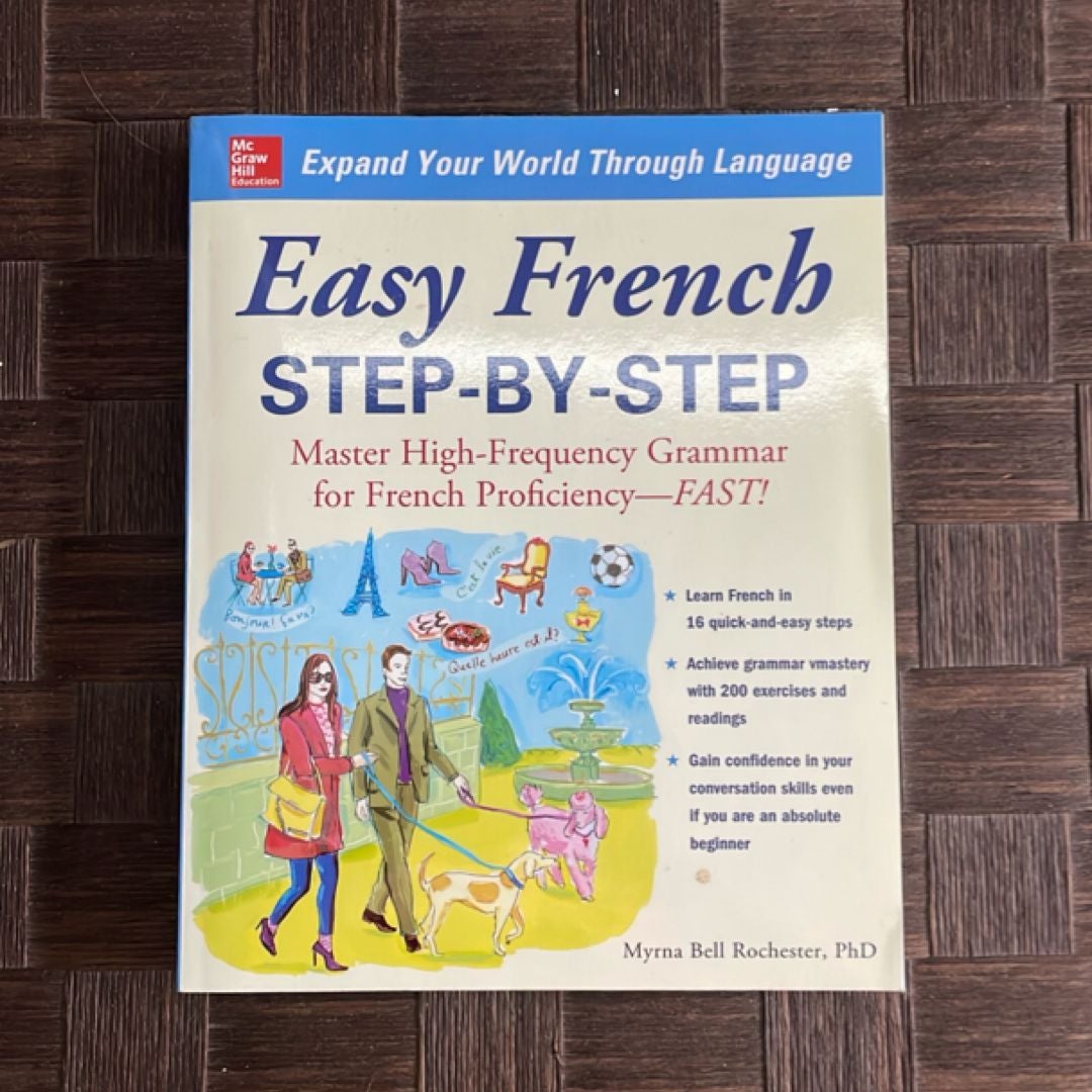 Easy French Step-By-Step by Myrna Bell Rochester