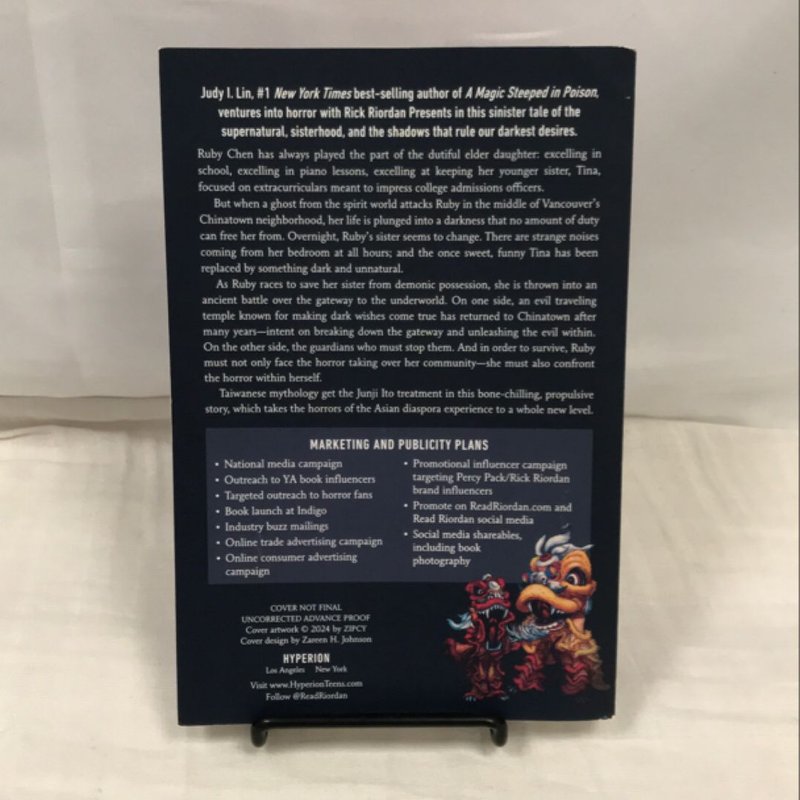 Rick Riordan Presents: the Dark Becomes Her by Judy I. Lin