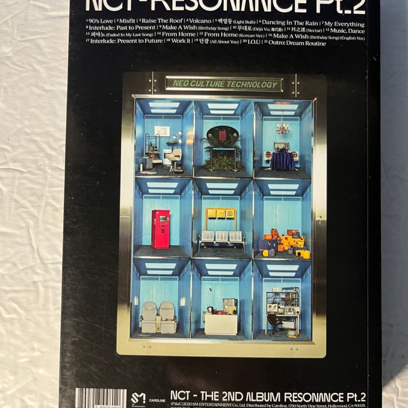 NCT - THE 2ND ALBUM RESONANCE Pt.2 - Random NCT 2020 Transparent ...