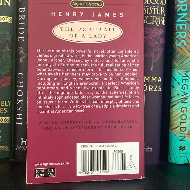 The Portrait of a Lady by Henry James; Regina Barreca (Introduction by)