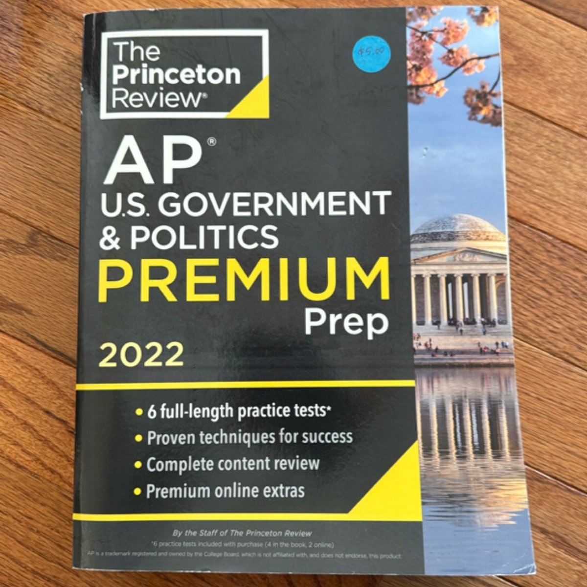 Princeton Review AP U. S. Government and Politics Premium Prep 2022 by ...