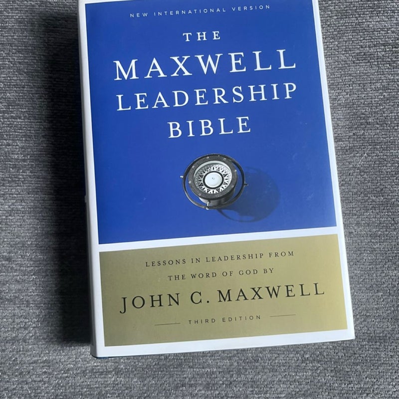 NIV Maxwell Leadership Bible [3rd Edition] by John C. Maxwell