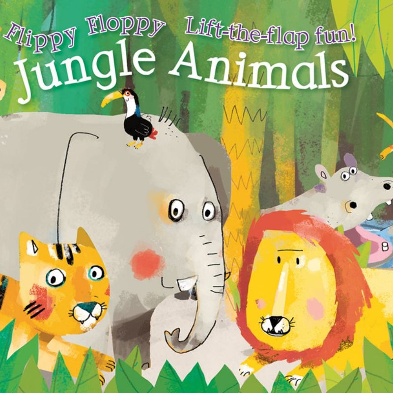 Flippy Floppy Jungle Animals by Anton Poitier | Pangobooks