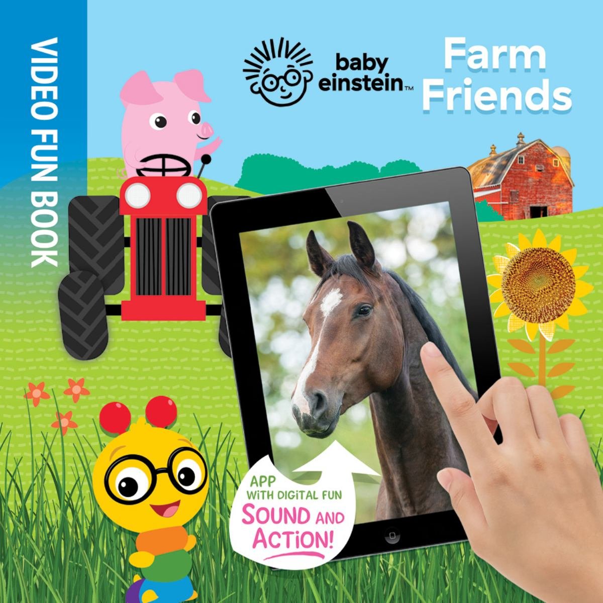 Baby Einstein Farm Friends 6x6 Board Book by Retail Centric Marketing