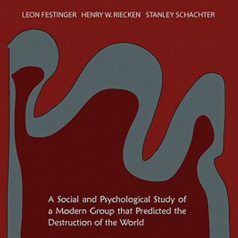 When Prophecy Fails by Leon Festinger | Pangobooks